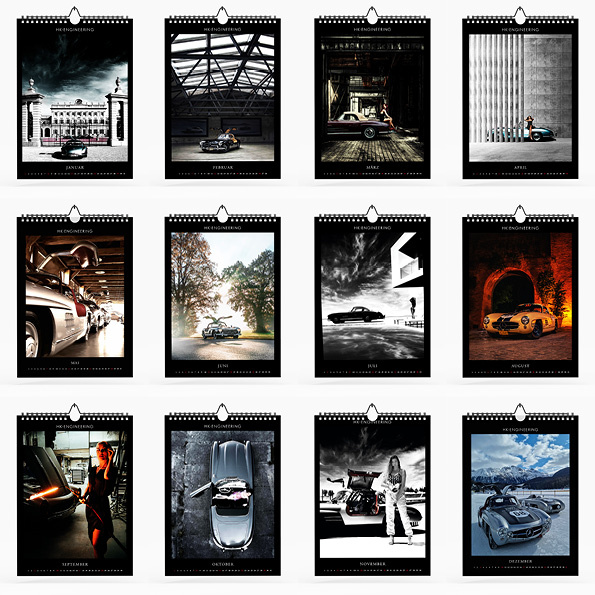 Schicker Kalender für Mercedes-Fans: Jetzt erhältlich: 300 SL Kalender ...