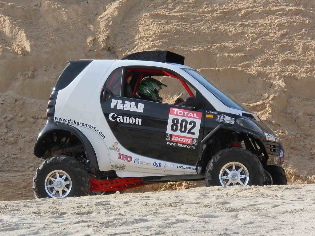 Dakar 2013: Der Rallye Dakar smart: Ein smart auf Abwegen: Im Januar ...