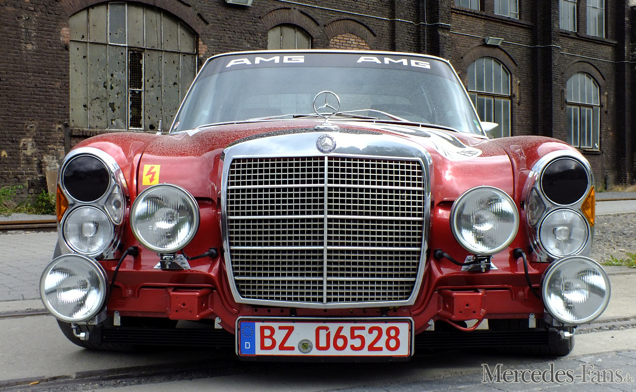 Die Rote Sau genießt ihren Legendenstatus: Mercedes-Benz 300 SEL AMG 6,8 – Nur etwas für harte ...