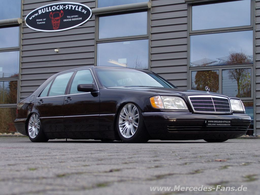 Kommender Mercedes-Klassiker als Tuning Objekt: Mercedes-Benz W140 500 ...