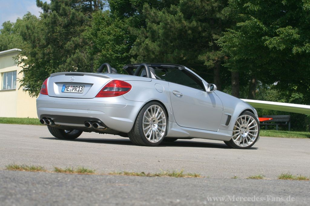 Best of Both Worlds: Erster Mercedes-Benz SLK 55 AMG (R171) - Auto der ...