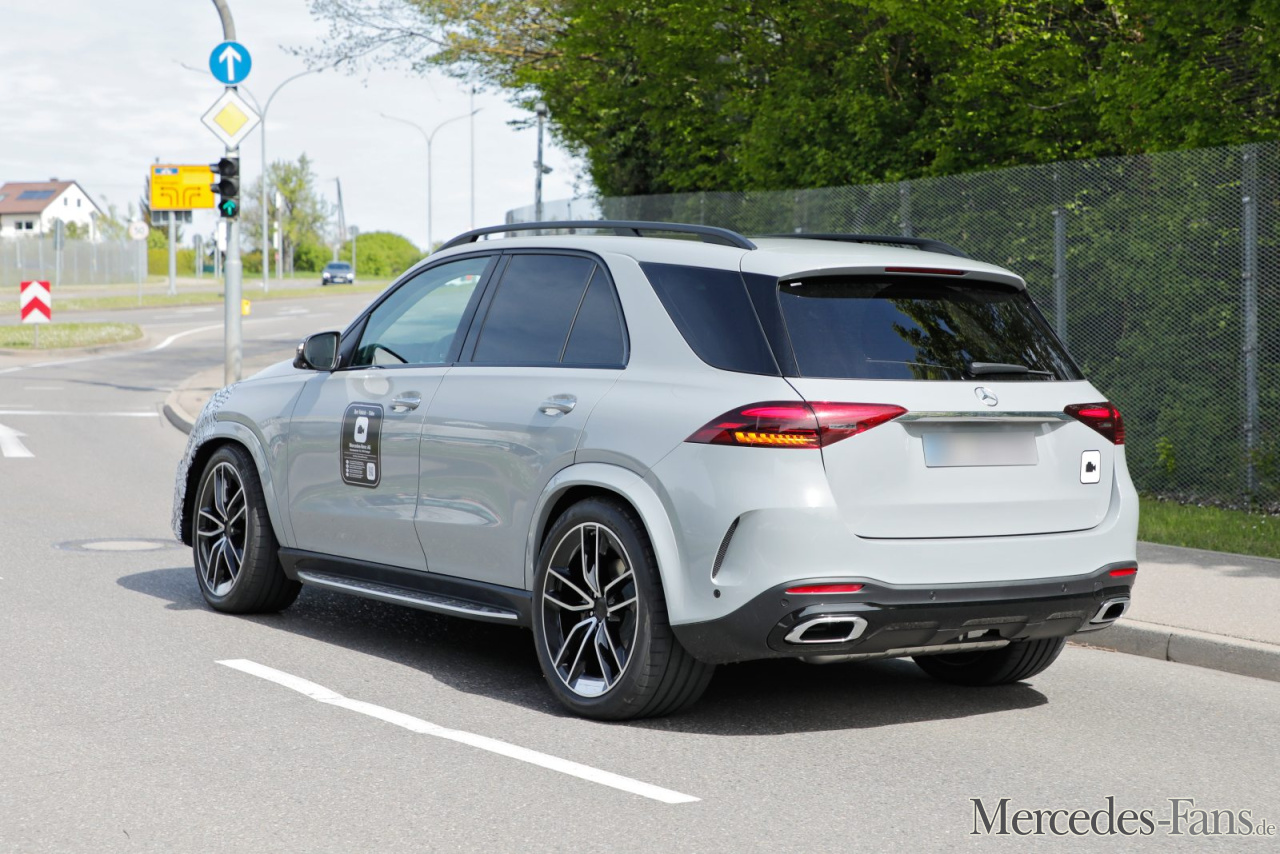 Mercedes-Benz Erlkönig erwischt: Aktuelle Bilder: Mercedes-GLE Facelift ...