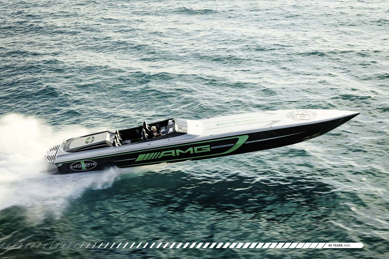 Neues Speedboot im Mercedes-AMG GT R Style: Mit AMG die Welle machen ...