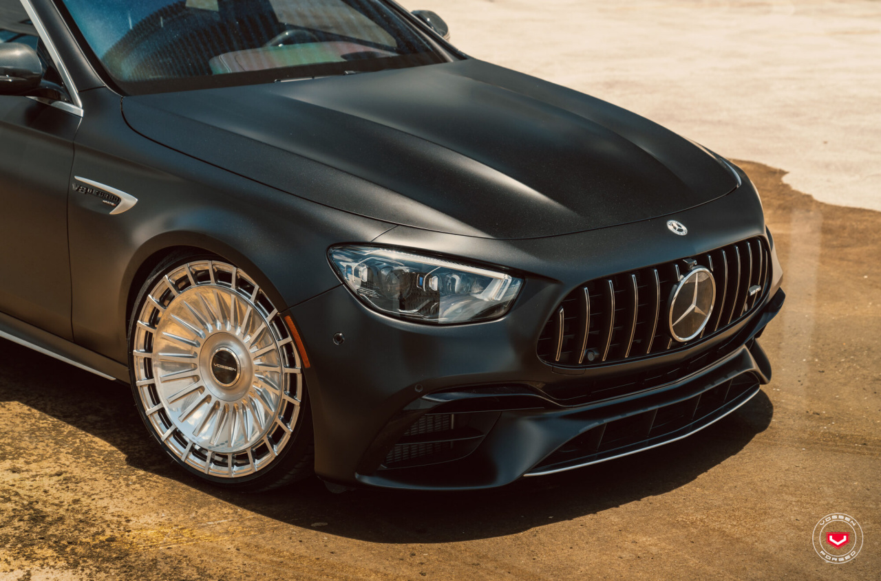 Mercedes-AMG E63-Veredelung: Toller auf 21-Zoller: E63 W213 Facelift auf Vossen-Wheels ...