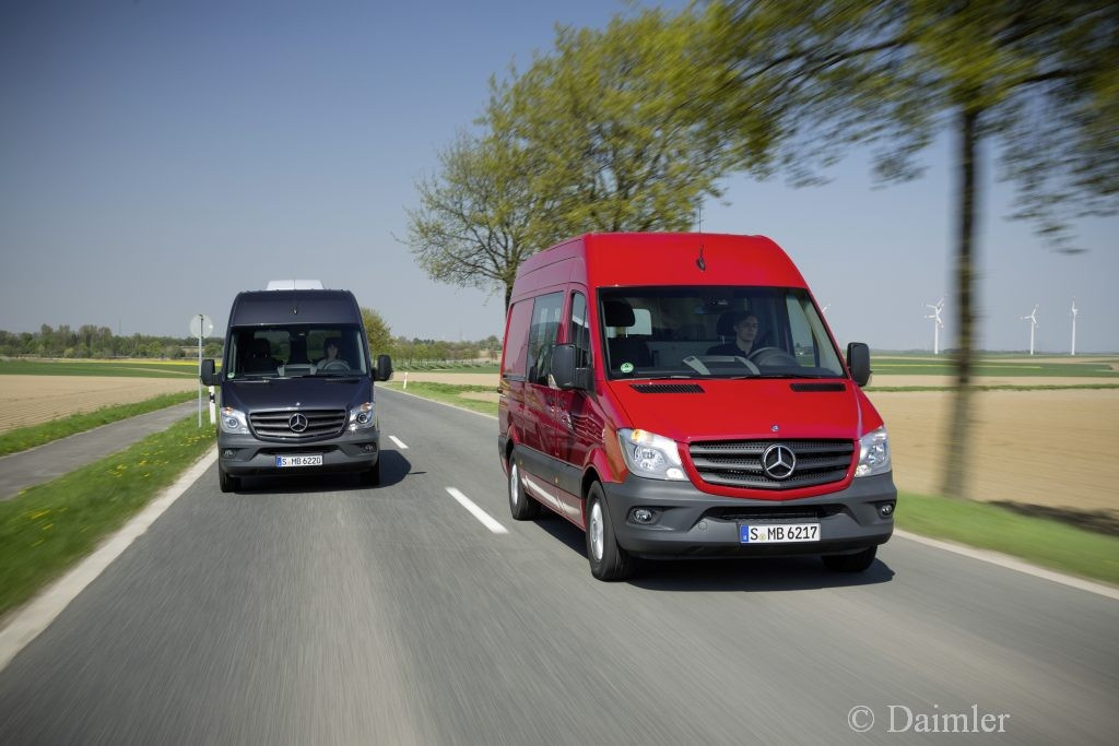 Formel Grün: Mercedes Sprinter ist Green Van 2014 : Mercedes-Benz ...