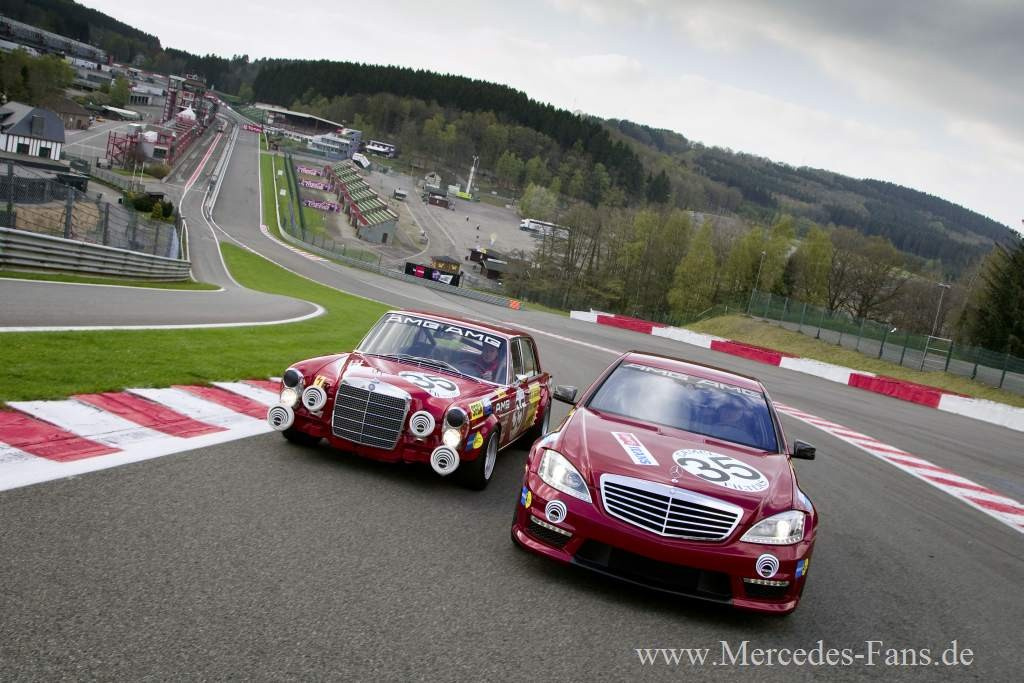 S 63 AMG 35 vs. 300 SEL 6.8 AMG: Rennsportgene und ...