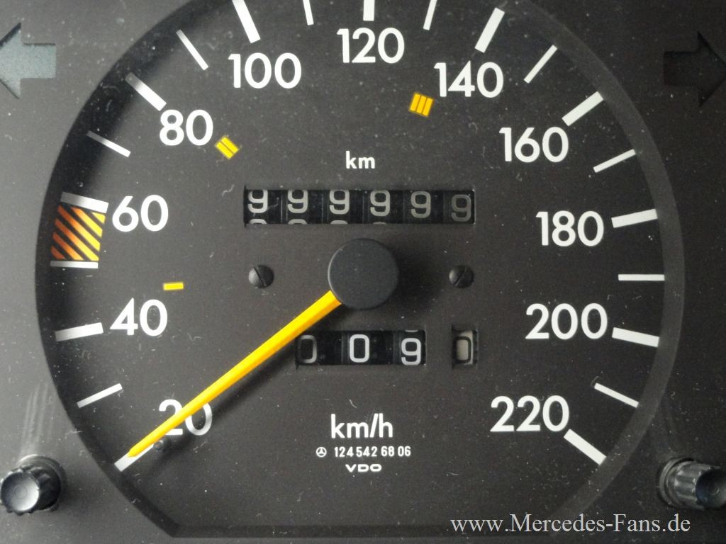 Mercedes W124 als Kilometer-Millionär : 89er Mercedes E-Klasse schafft ...