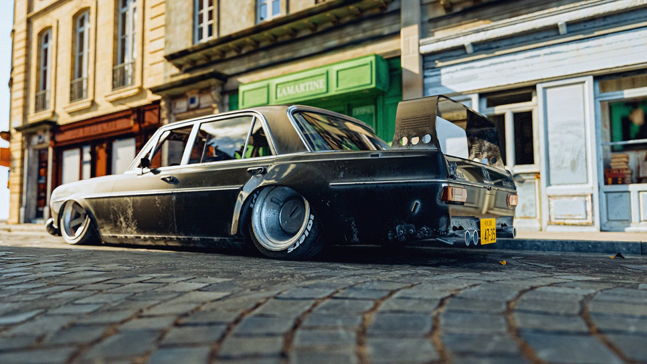 Virtuelles Tuning: Mercedes 300 SEL Umbau - zu extrem, um real zu sein ...