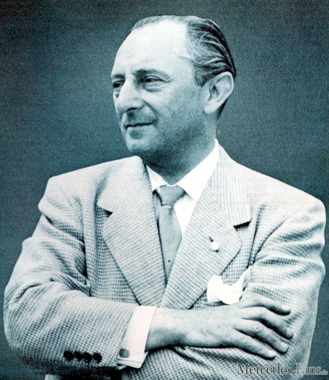 Biografie: Maximilian Hoffman: Impulsgeber für den 190 SL und 300 SL - Classic - Mercedes-Fans ...