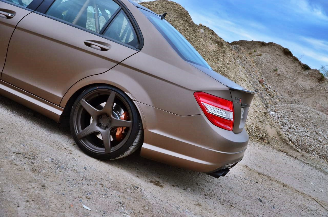 Bad C63: Dieser Mercedes ist nix für Softies: Mercedes-Benz C63 AMG mit ...