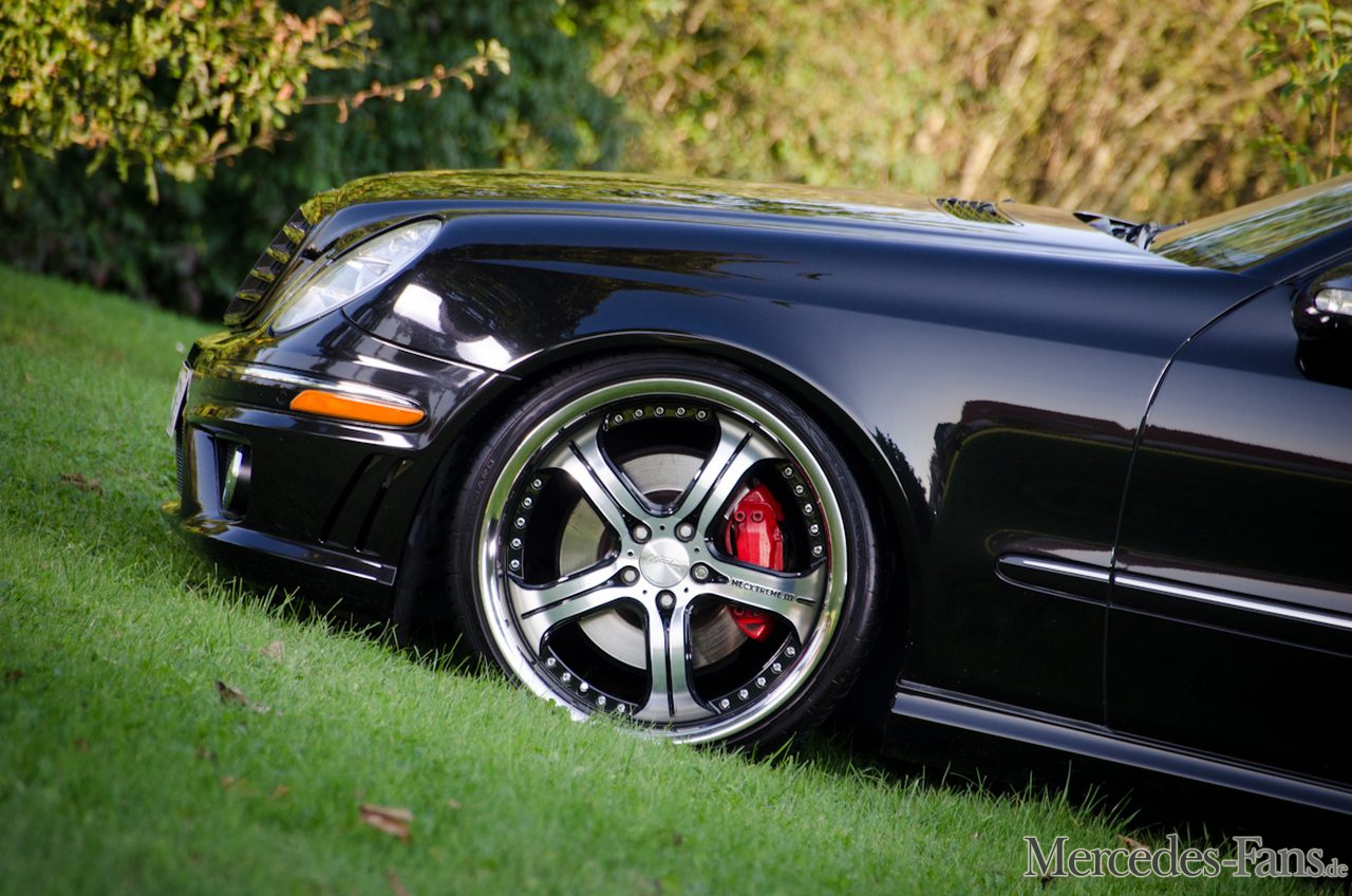 Mercedes W211: Die Liebe steckt im Detail: Mischung aus E63 AMG und A207 Cabrio - Auto der Woche ...