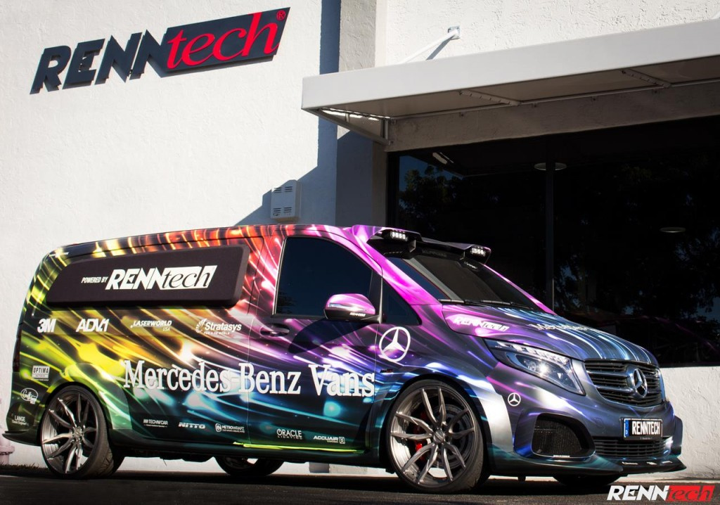 SEMA-Star: DJ Van - Mercedes-Metris/Vito als Musicmaker : US-Tuner ...