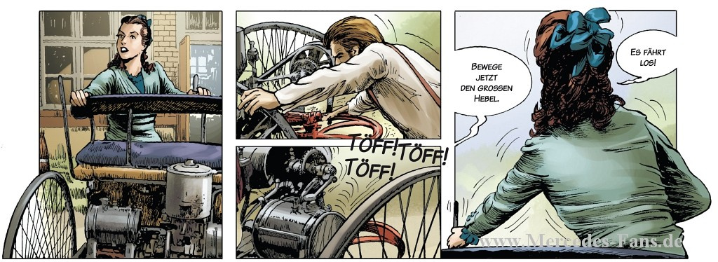 Der erste Comic von Mercedes-Benz: Carl Benz Ein Leben für das ...