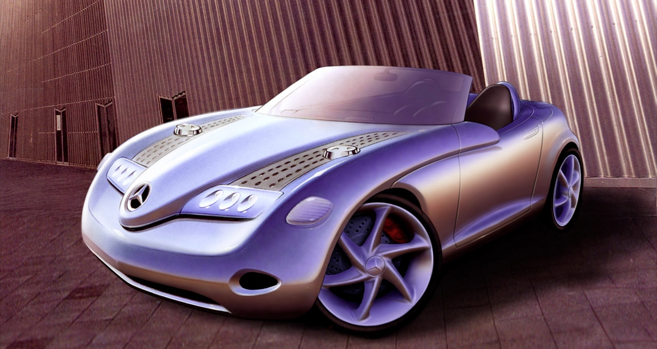 Mercedes von morgen: Mercedes SLA 2027 - Vision eines GT-Sportwagens ...