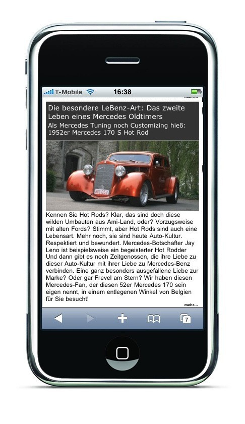 Neue App macht das iPhone im Smart zum Alleskönner: smart drive kit for ...