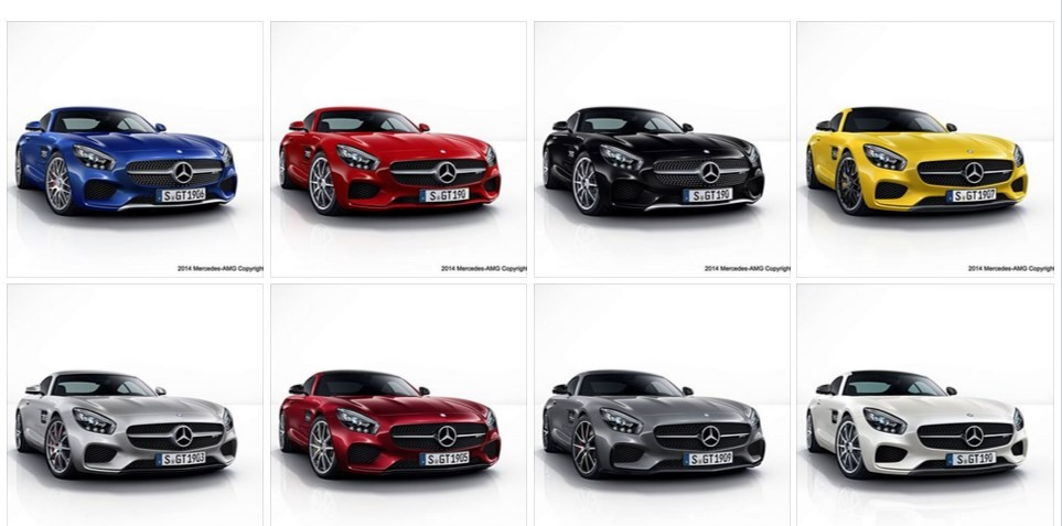 Die Gabe der Farbe: Die Karosserie-Kolorite des Mercedes AMG GT: So ...
