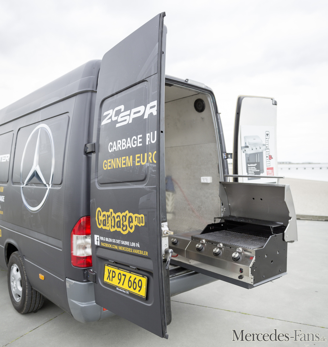 „Carbage Run“: Mercedes-Sprinter startet bei der Oldtimer-Spaß-Rallye ...