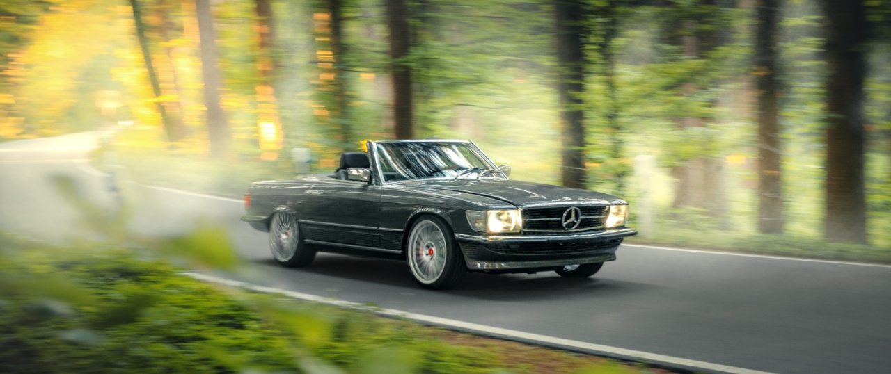 Mercedes-Benz 450SL (R107) Restomod von POGEA CLASSIC: PROJECT 107 ...
