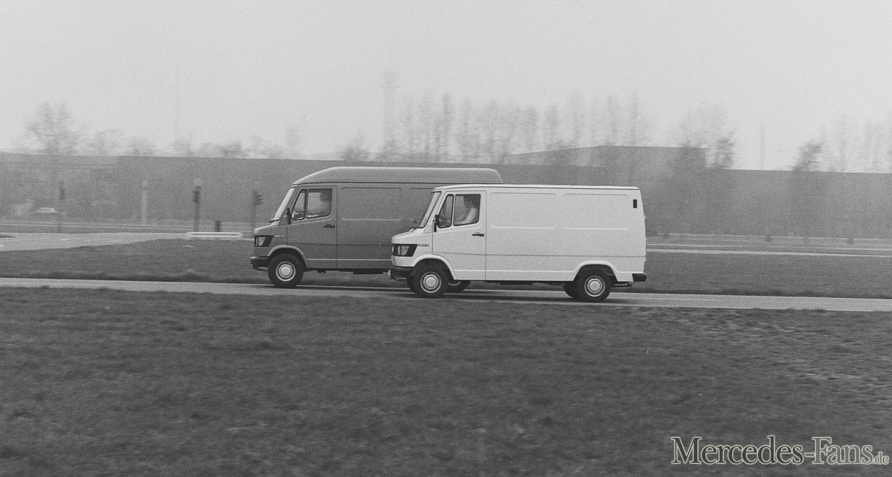 Der Sprinter-Vorgänger aus Bremen feiert Geburtstag: 40 Jahre Mercedes ...
