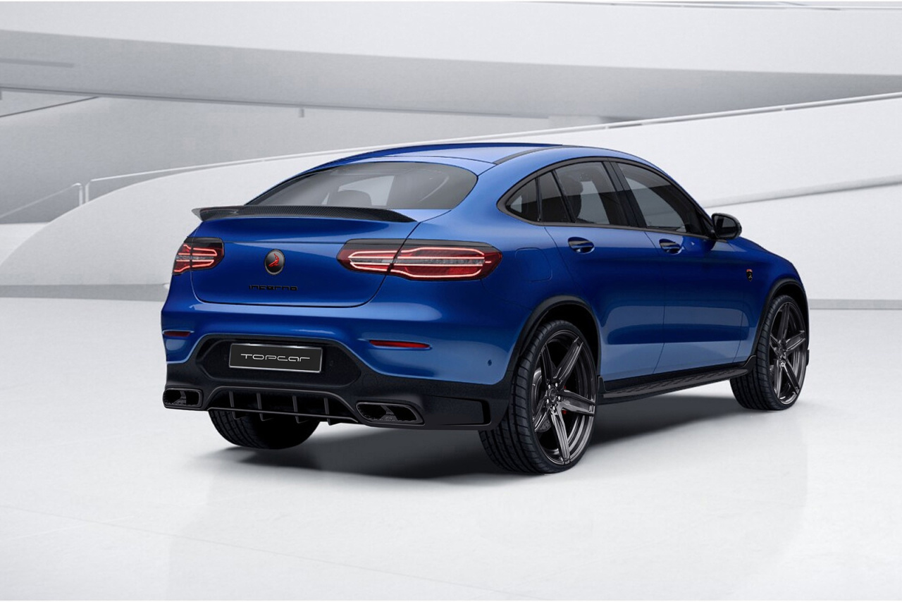 Mercedes-Benz GLC Coupé Tuning: Höllisch gut? Topcar-Inferno-Kit fürs ...