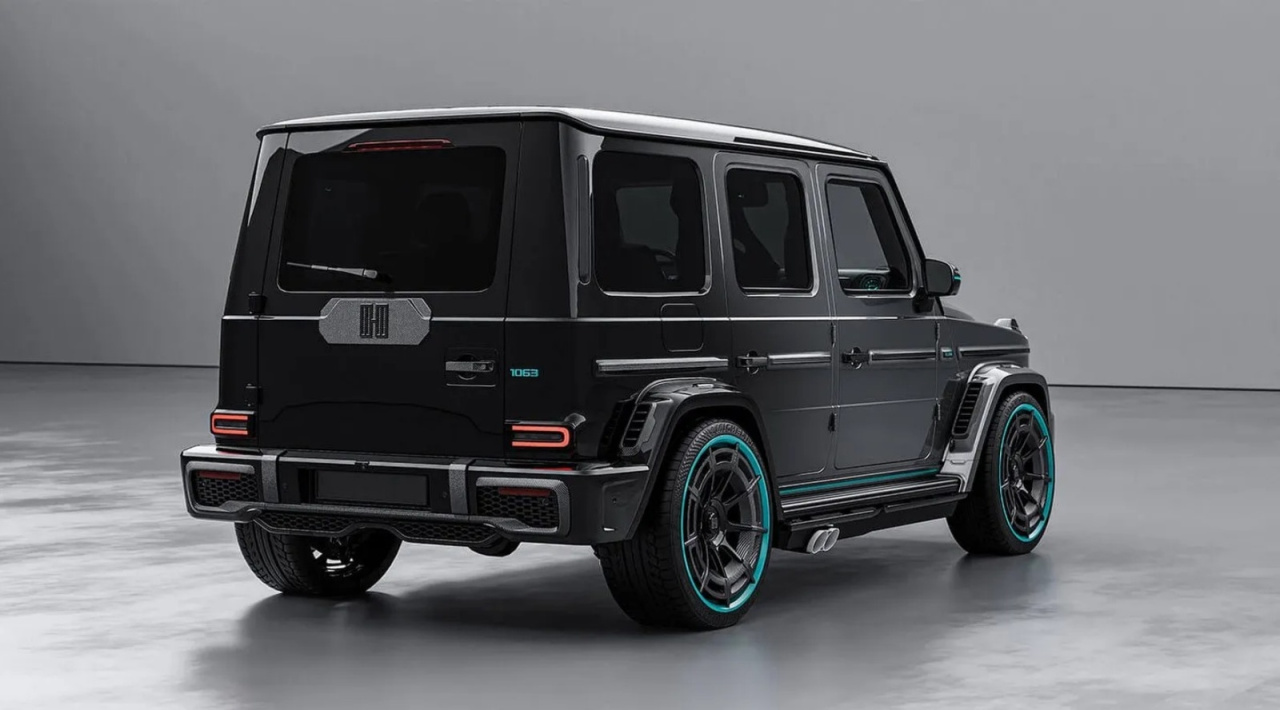 Frisch vom HOF und scharf G-laden: G-Klasse-Umbau mit 1.063 PS: HOF SIR ...