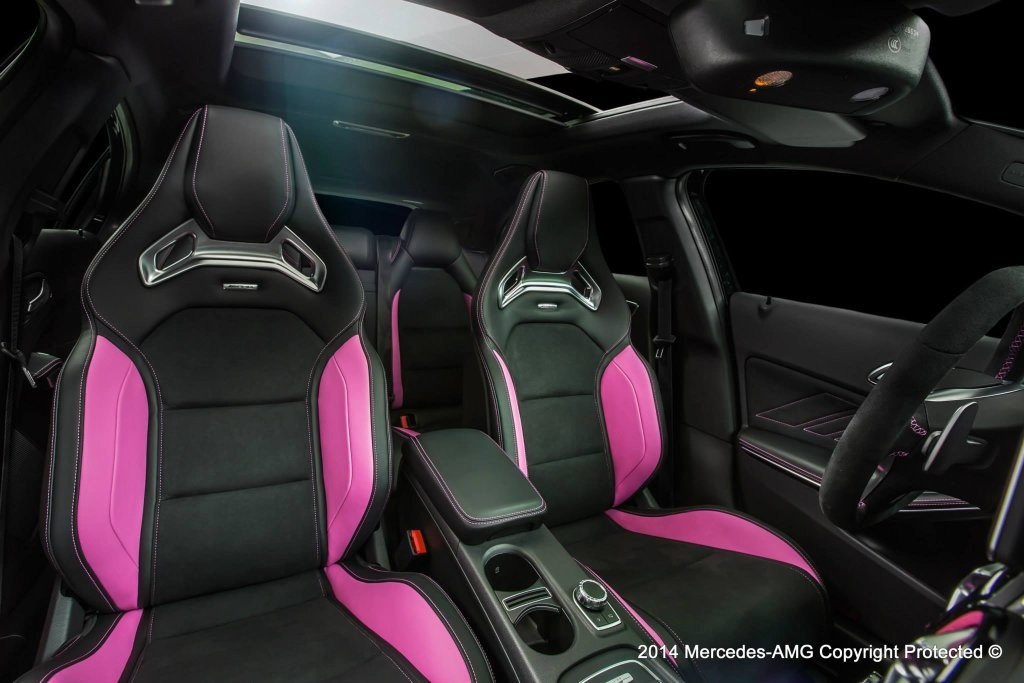 Pink Panther: Mercedes A45 AMG Umbau namens Erika : Individualumbau aus ...