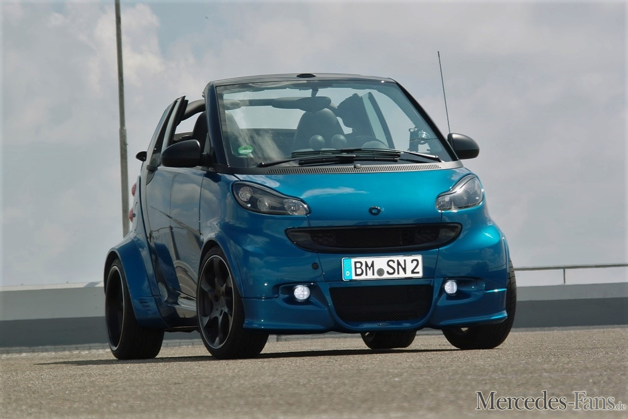 Klein aber großartig: smart 451 Tuning: Heiß und fettig ...