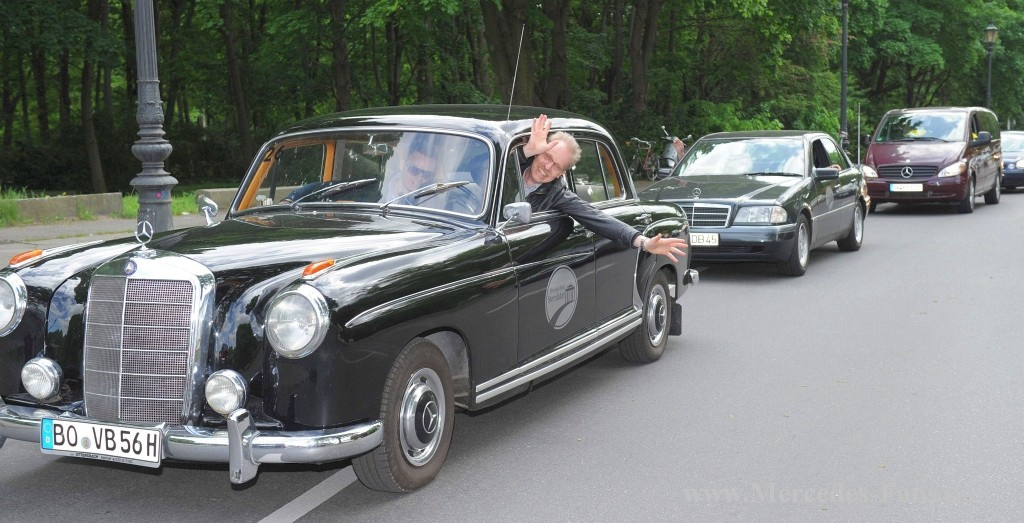 Update: Mit Video! Mercedes-Benz Sternfahrt zum DFB-Pokalfinale: 12 ...