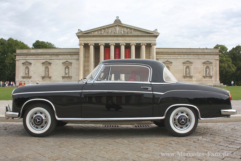 Originalgetreu restauriert: 1958 Mercedes-Benz Ponton Coupé: Wieder ein ...