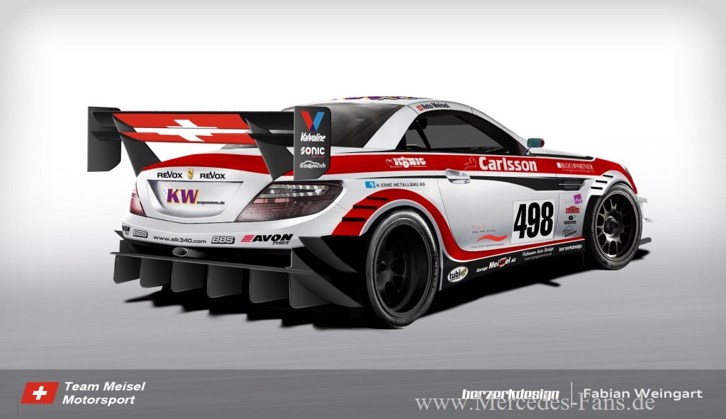 Neues vom SLK340: Reto Meisel fährt mit seinem Mega-SLK neuen ...