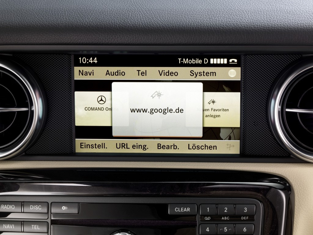 Ins Internet mit Mercedes-Benz Multimedia System COMAND Online: Apps ...